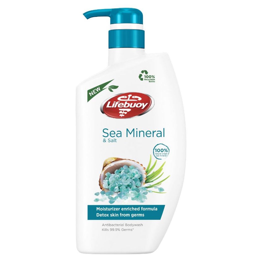 Lifebuoy Sea Mineral & Salt Antibacterial Body Wash 900ml – The Good ...
