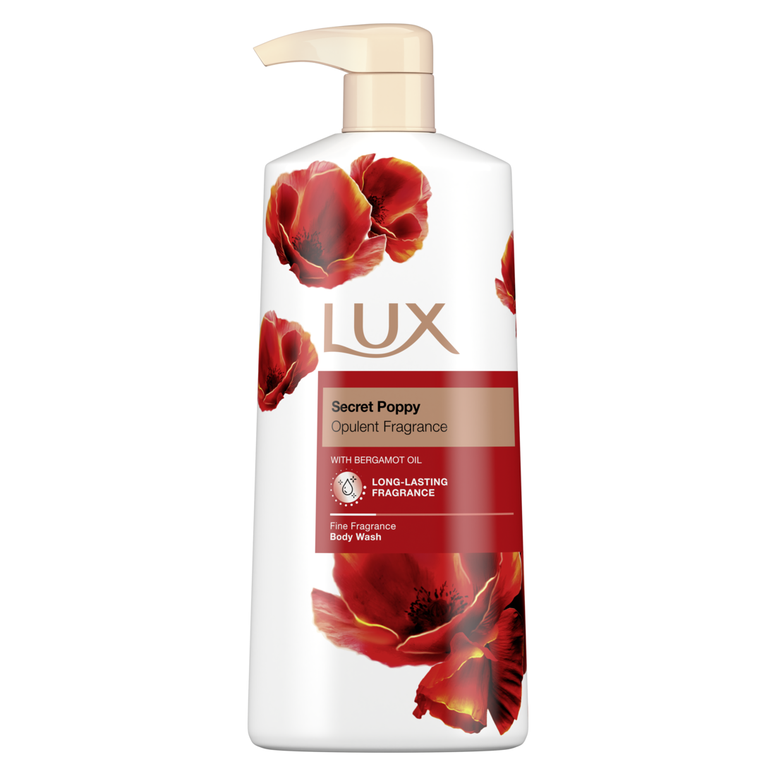 Lux Secret Poppy Opulent Fragrance Body Wash 600ml – The Good Cart SG