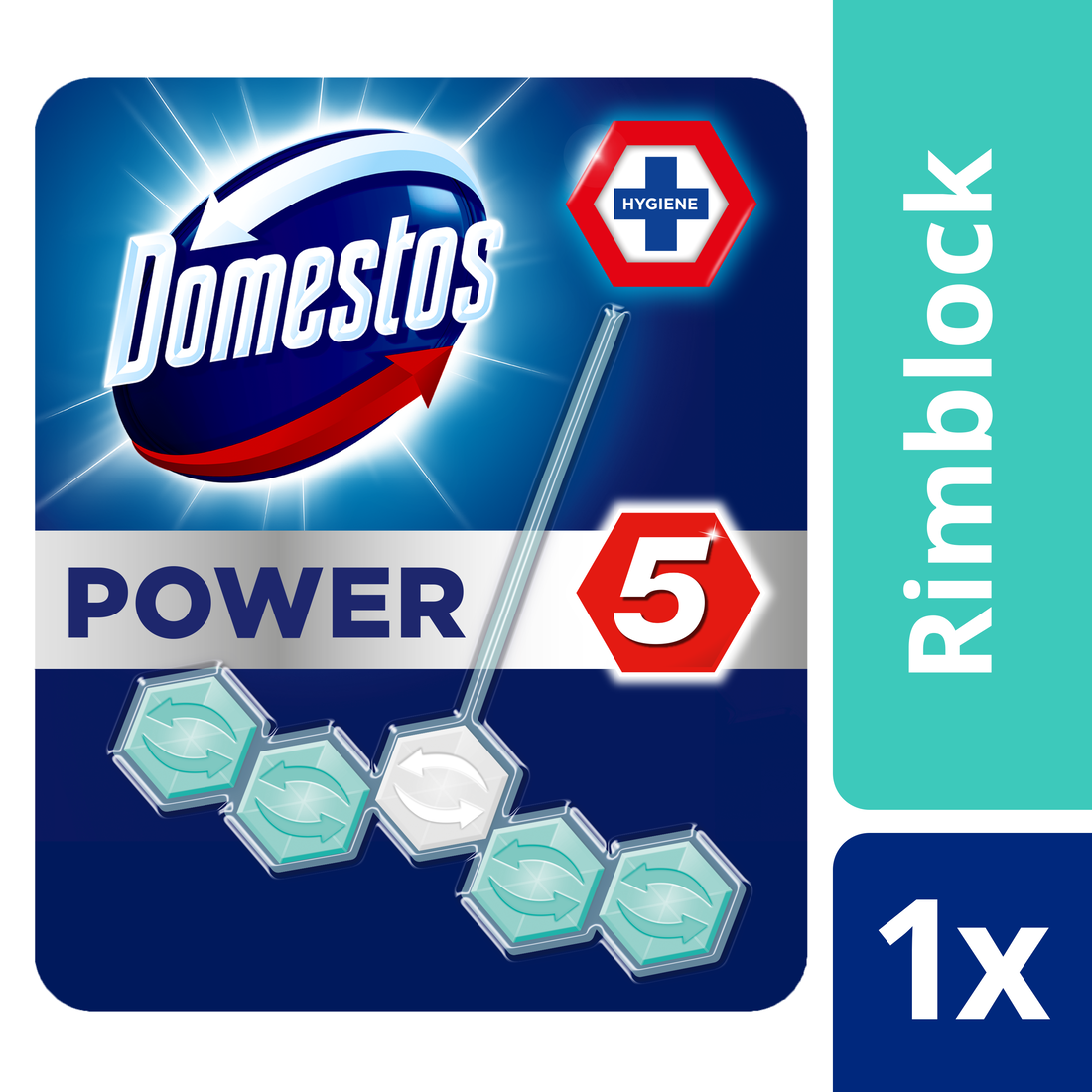 Domestos Power 5 Chlorine Rimblock 55G – The Good Cart SG