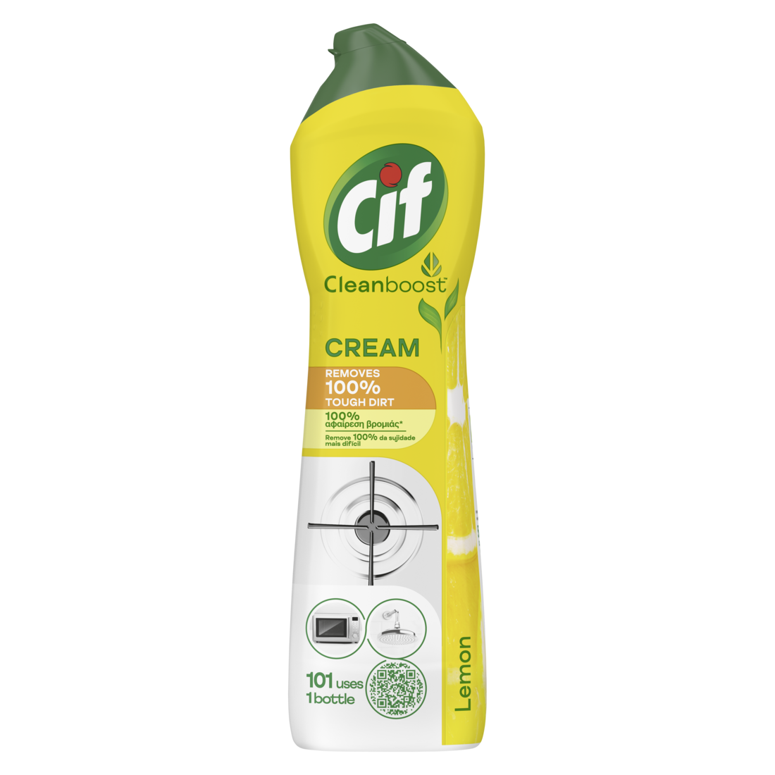 Cif Cream Lemon Multi-Surface Cleaner for All Surfaces 500ml – The Good ...