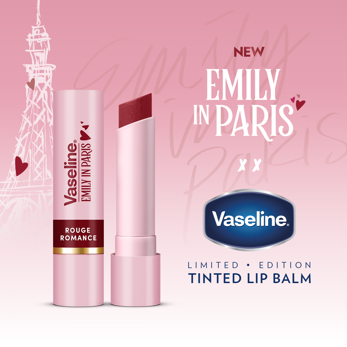 Vaseline Lip Limited Edition Emily in Paris (Rouge Romance) – The Good ...