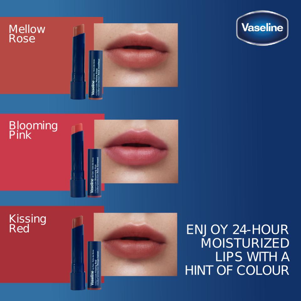 Vaseline Lip Colour + Care Blooming Pink 3G – The Good Cart SG