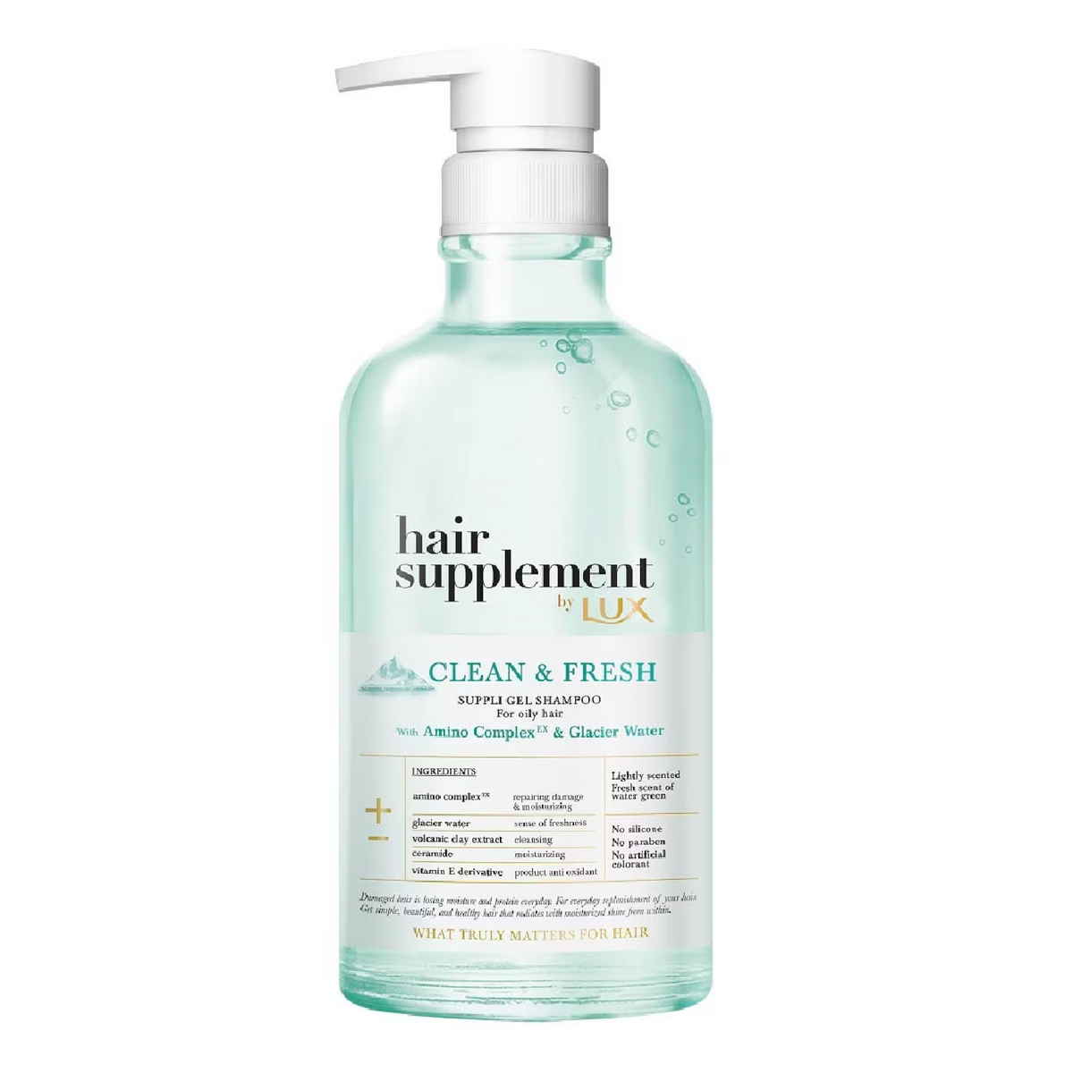 Lux Hair Supplement Clean & Fresh Shampoo For Rough and Dry Hair 450ml ...