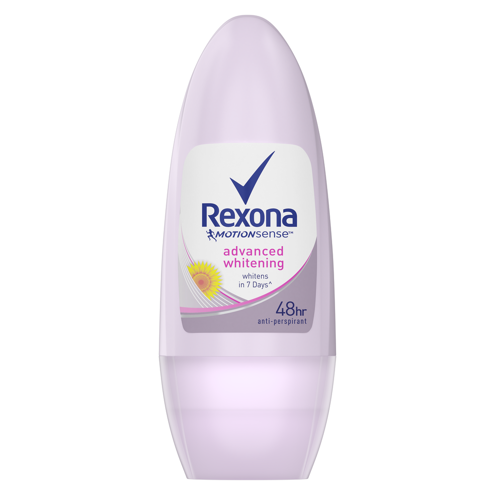 Rexona Deodorant Roll On Advanced Whitening For Women 50ml – The Good ...