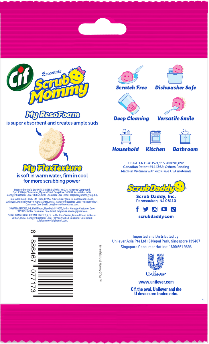 Cif Scrub Mommy Essentials Scrub – The Good Cart SG