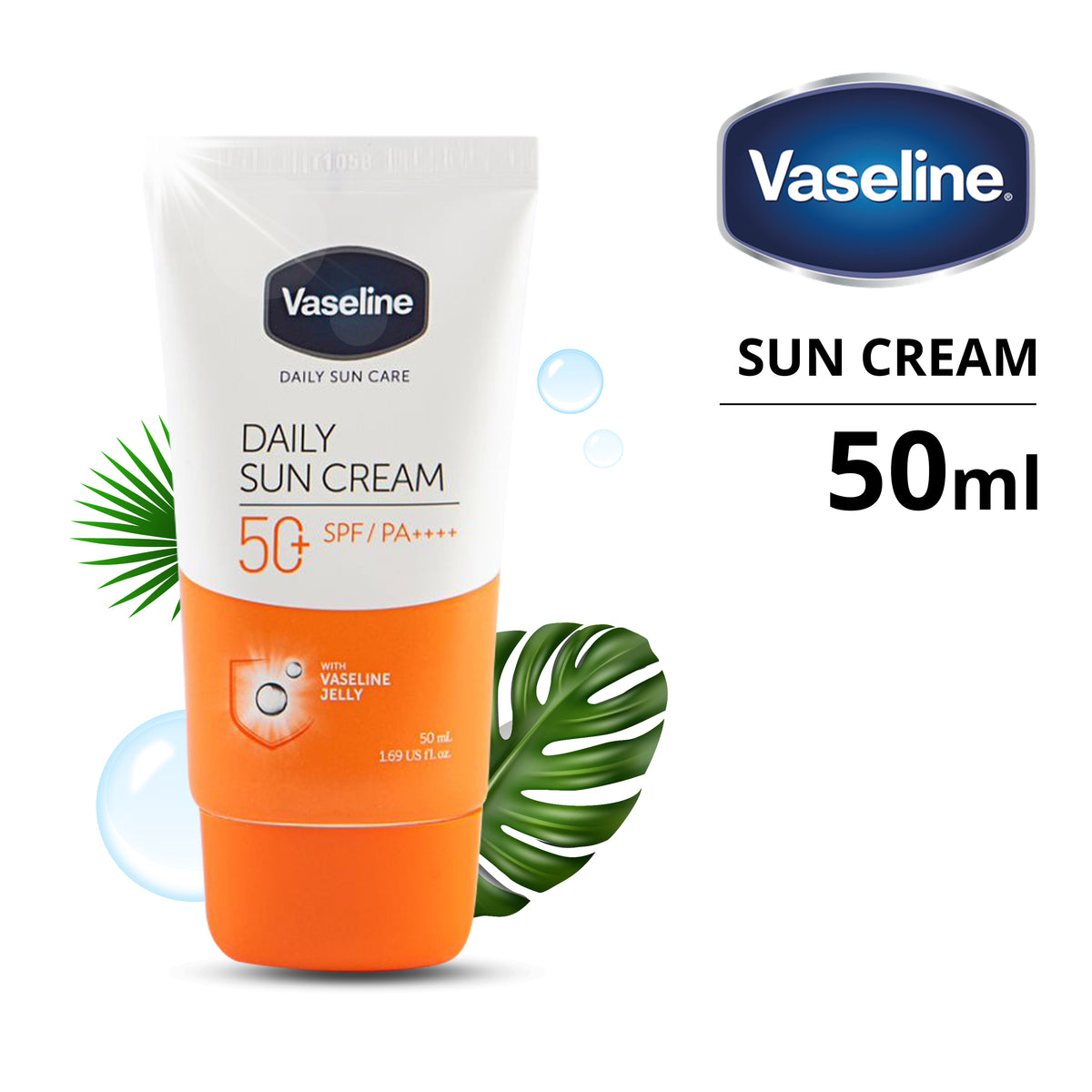 Vaseline Daily Sun Cream 50ml – The Good Cart SG