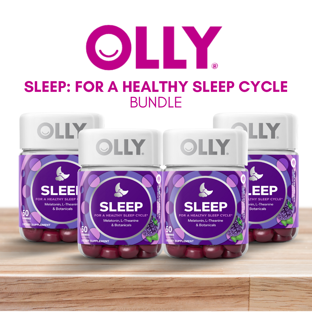 OLLY Sleep Gummy Vitamins with Melatonin Chewable Gummy Supplement 50 ...